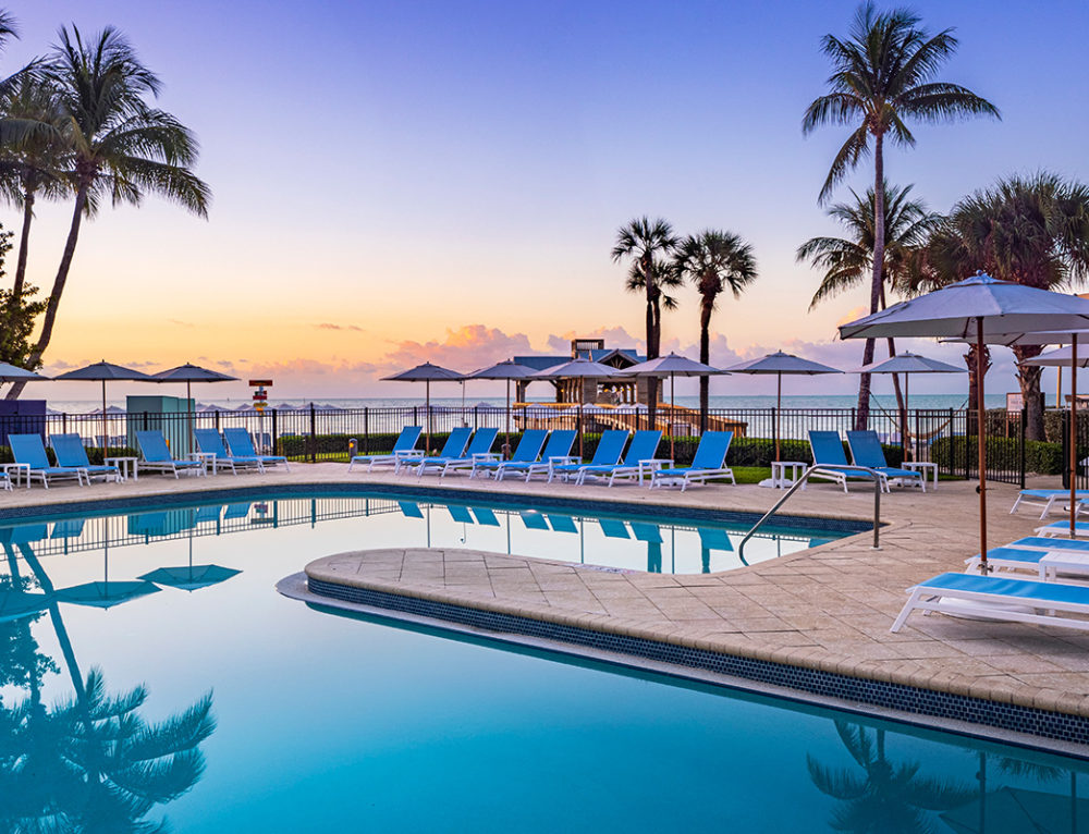 The Reach Beach Aerial - Key West Hotel | The Reach Key West