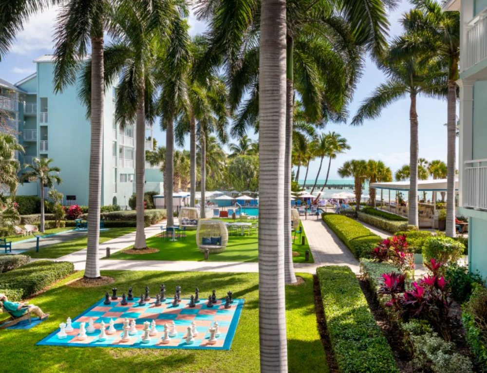The Reach Beach Aerial - Key West Hotel | The Reach Key West