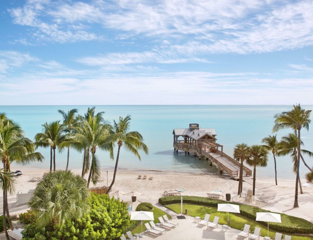 The Reach Beach Aerial - Key West Hotel | The Reach Key West
